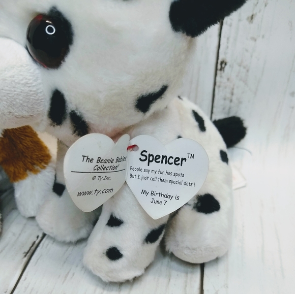 Ty | Toys | Ty Beanie Boos Spencer Dalmatian 6 Brutus Boxer 6 Plush Lot ...